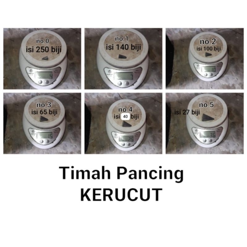 Jual RANTAI TIMAH JALA IKAN, timah pancing BULAT, timah pancing KERUCUT dan TIMAH LIPAT harga ...