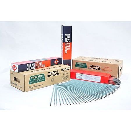 Jual Kawat Las Listrik Elektroda Nikko Steel 2mm x 300mm dan 2.6mm x 350mm kemasan isi 1kg ...