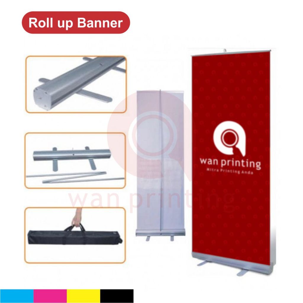 Jual STANDING BANNER ROLL UP BANNER X BANNER Y BANNER | Shopee Indonesia