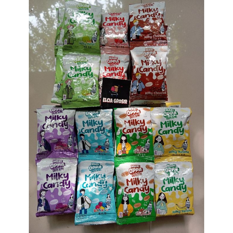 Jual PERMEN MARI OPPA CANDY 1RENTENG 10pcs | Shopee Indonesia