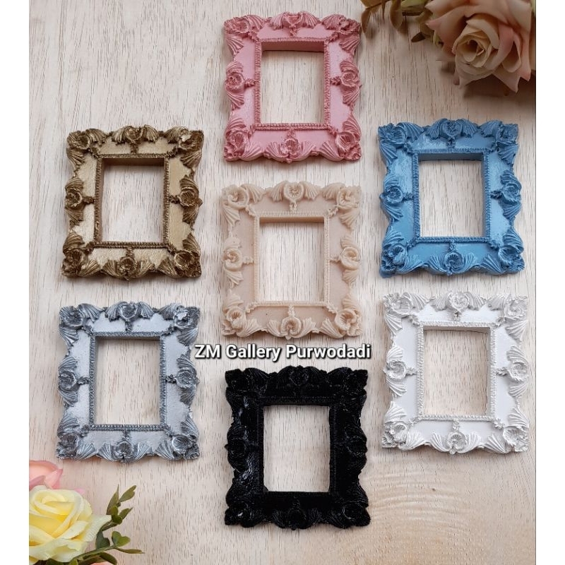 Jual Properti Foto Vintage Frame 02 Bold Square Aesthetic Photo Prop ...