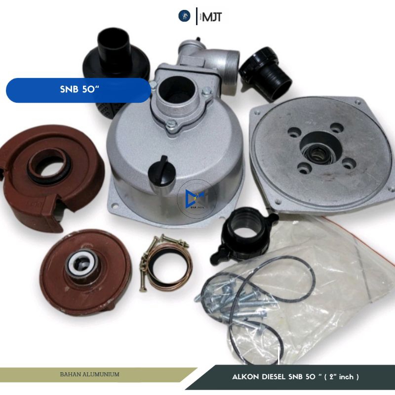 Jual Water Pump Pompa Air Alkon Snb 50" Diesel 2" Inch / Dim | Shopee ...