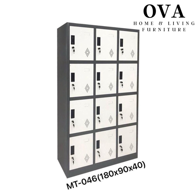 Jual Lemari Arsip Locker 12 Pintu Besi Import 046 | Shopee Indonesia