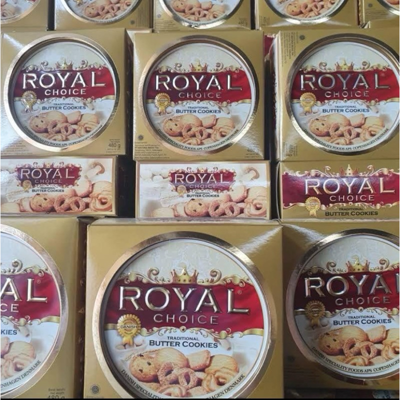Jual Royal choice butter cookies kaleng kecil 480gr | Shopee Indonesia