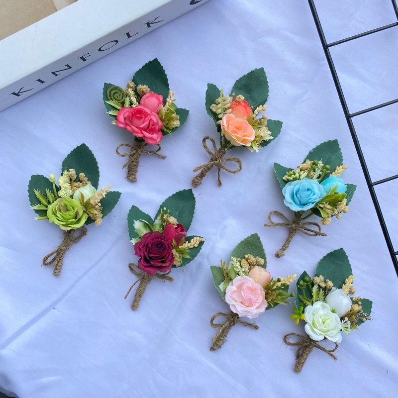 Jual CORSAGE JAS PIN JAS PERNIKAHAN MURAH CG01 | Shopee Indonesia