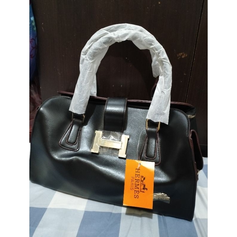 Jual Tas Bermerek (6202 Black) SALEE !!! | Shopee Indonesia