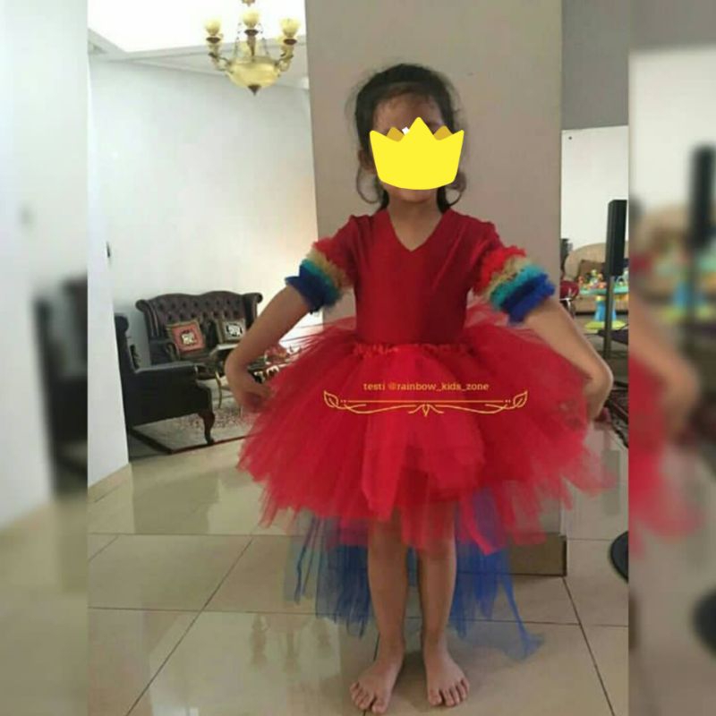 Jual Setelan rok tutu anak , baju pentas anak, seragam tari anak , usia ...