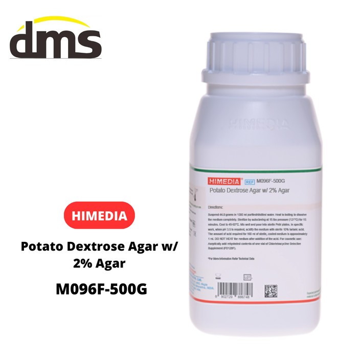 Jual Potato Dextrose Agar W/2% Agar M096F-500G, Himedia | Shopee Indonesia