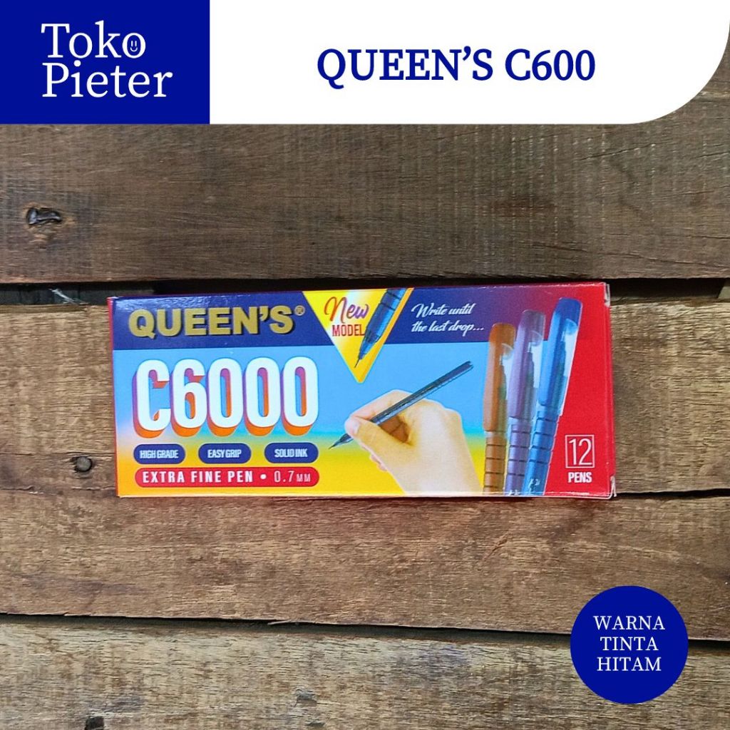 Jual PULPEN FASTER C6000 QUEEN ( 1 PACK ) (ISI 12) SURABAYA | Shopee ...