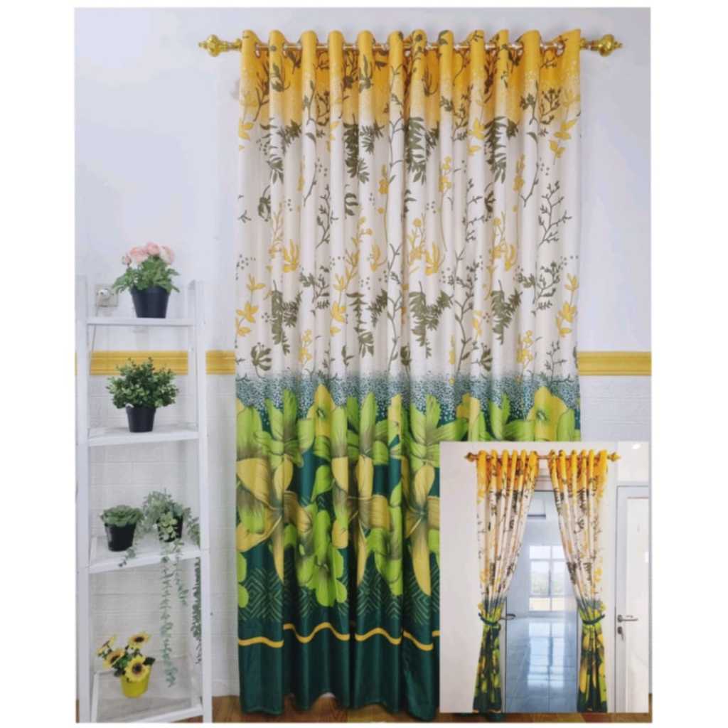 Jual Gorden Smokring 12 RingTirai Pintu Dan Jendela Hordeng Batik ...