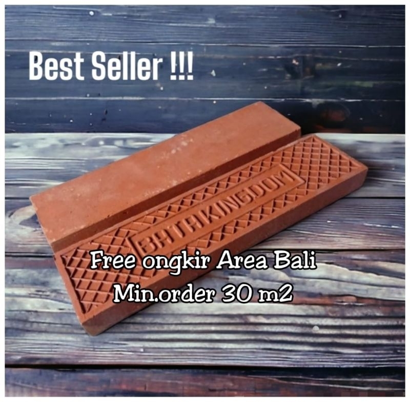 Jual Bata tempel expose Terakota/Free Ongkir Area Bali. | Shopee Indonesia