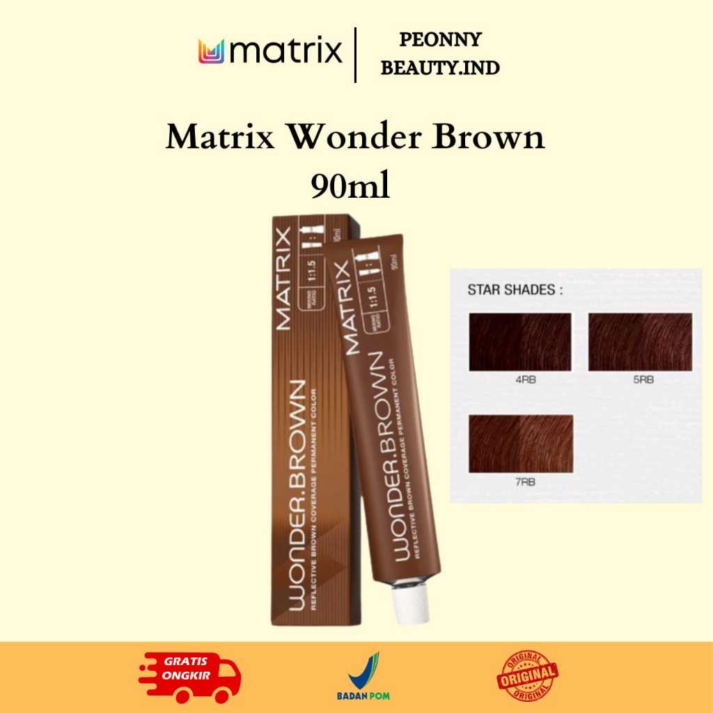 Jual MATRIX - Wonder Brown |Hair Color|Semir rambut Matrix 90 ml|Cat ...