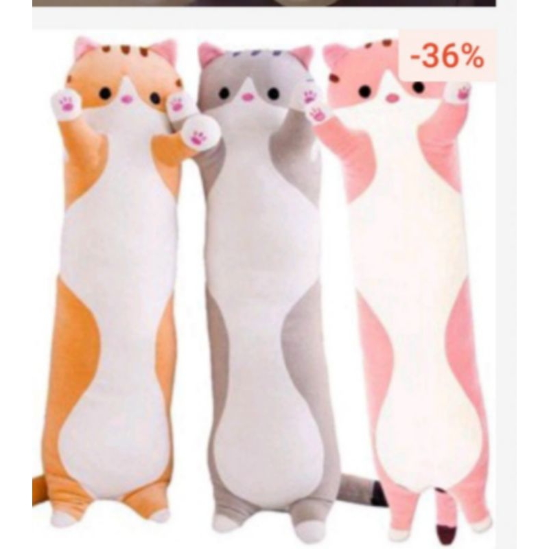 Jual bantal guling kucing tinggi 60cm | Shopee Indonesia