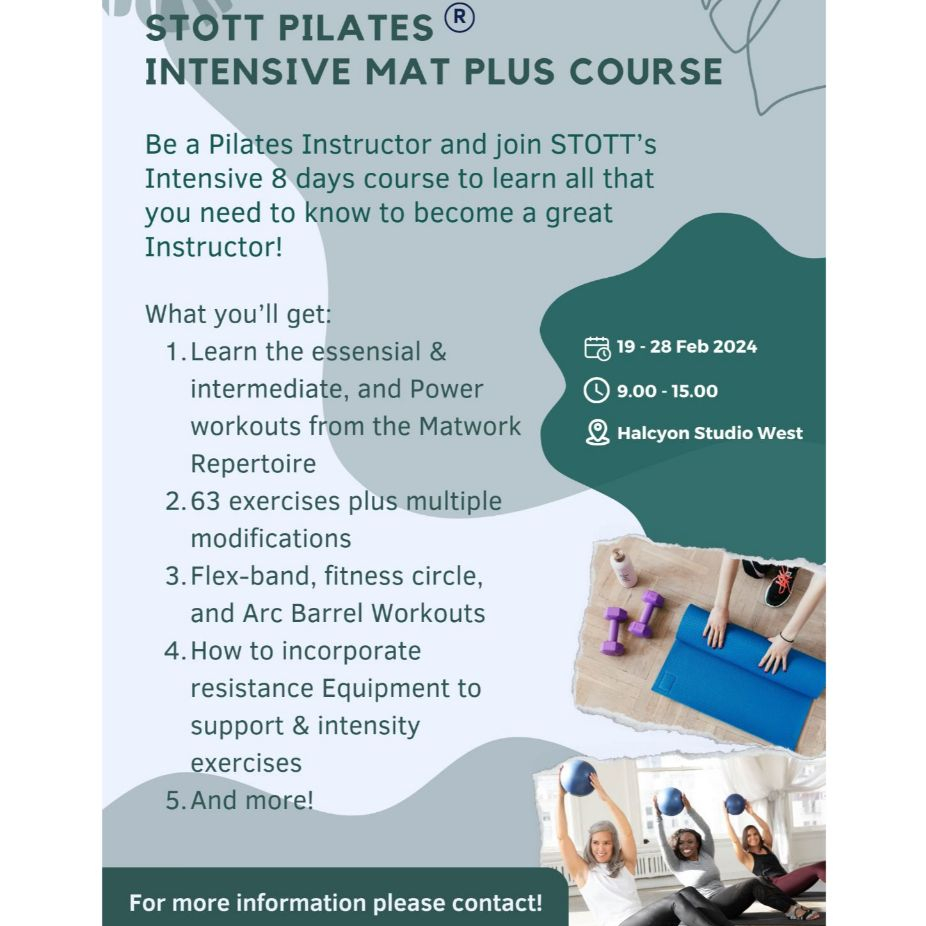 Jual STOTT PILATES INTENSIVE MAT-PLUS COURSE | Shopee Indonesia
