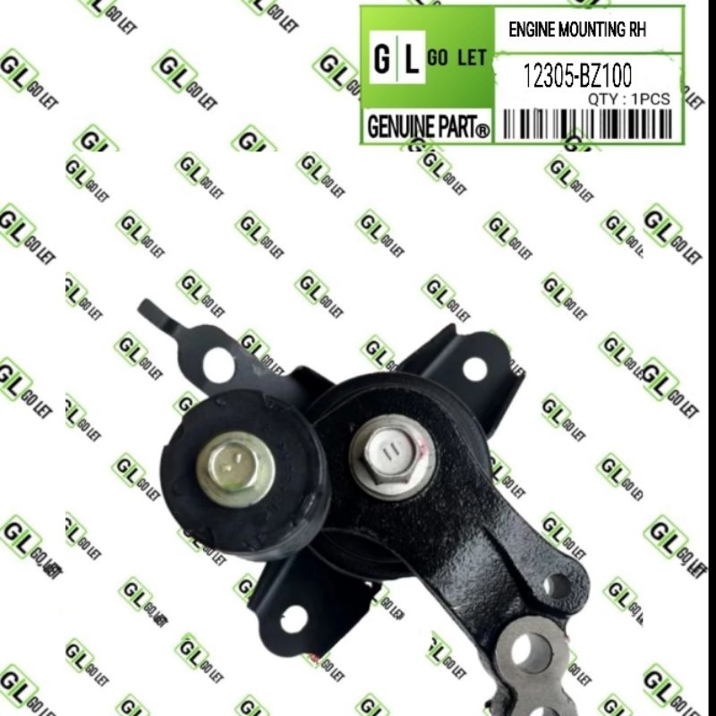 Jual ENGINE MOUNTING KANAN AGYA AYLA GEN1 2012-2014 AT MT 12305-BZ100 ...