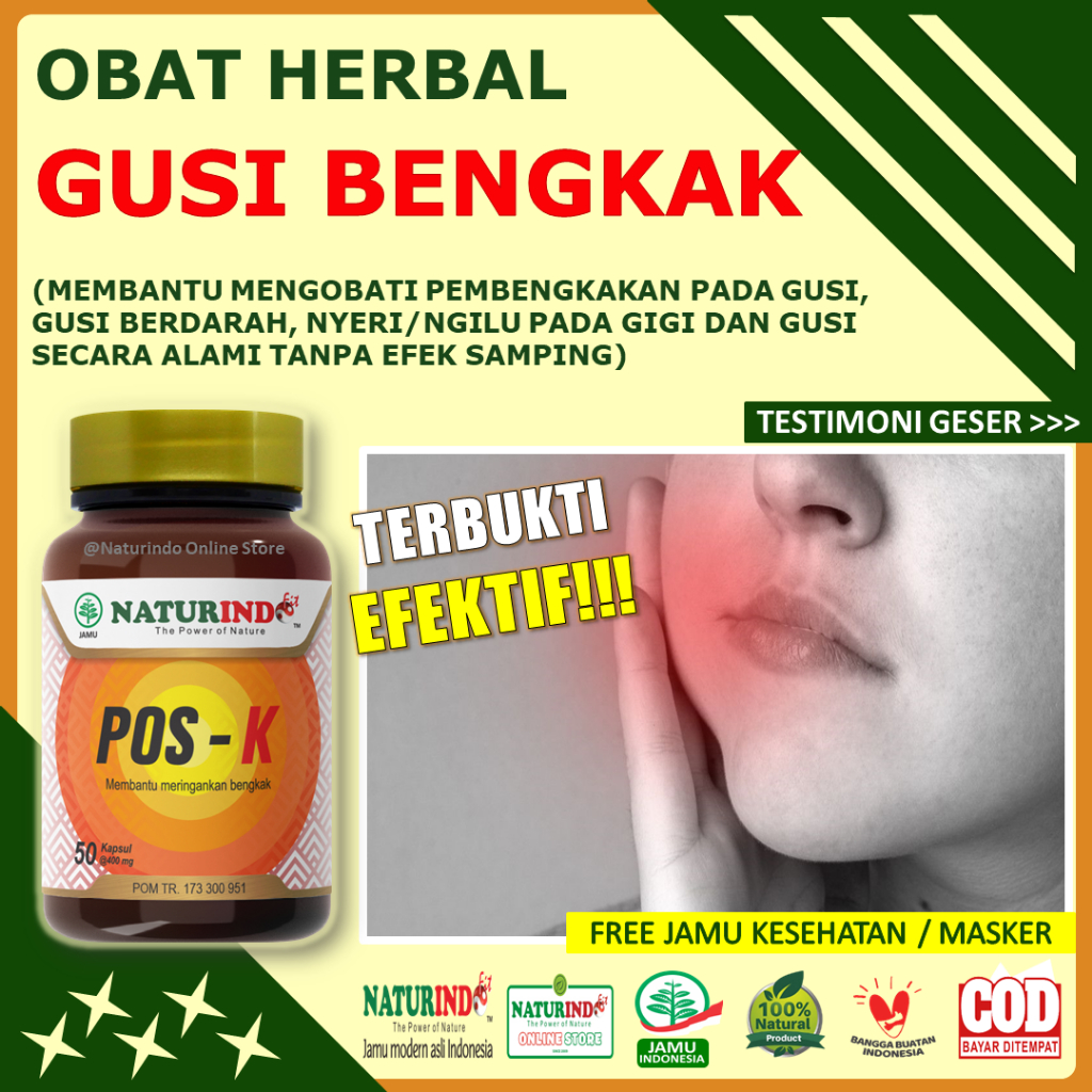 Jual Obat Gusi Bengkak Sakit Nyeri Gigi dan Gusi Pembengkakan Special ...
