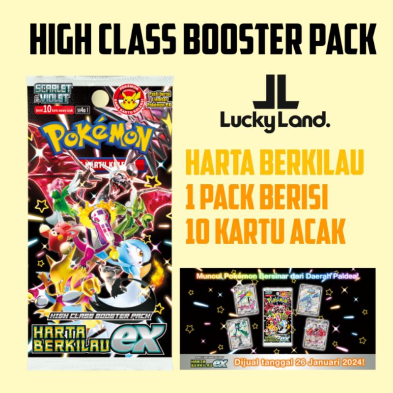 Jual Kartu Pokemon Harta Berkilau Booster pack Bahasa indonesia | Shopee Indonesia