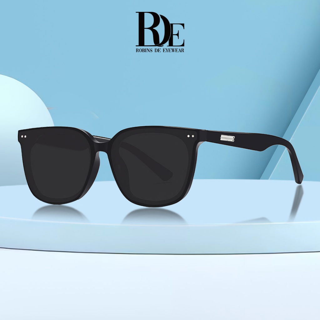 Jual ROBINS Kacamata Hitam Kotak Anti Radiasi UV400 Sunglasses Fashion 2024 Pria Wanita Stylish ...