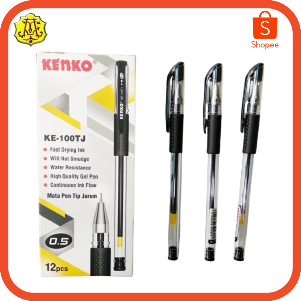 Jual PULPEN / PENA KENKO KE-100TJ HITAM | Shopee Indonesia