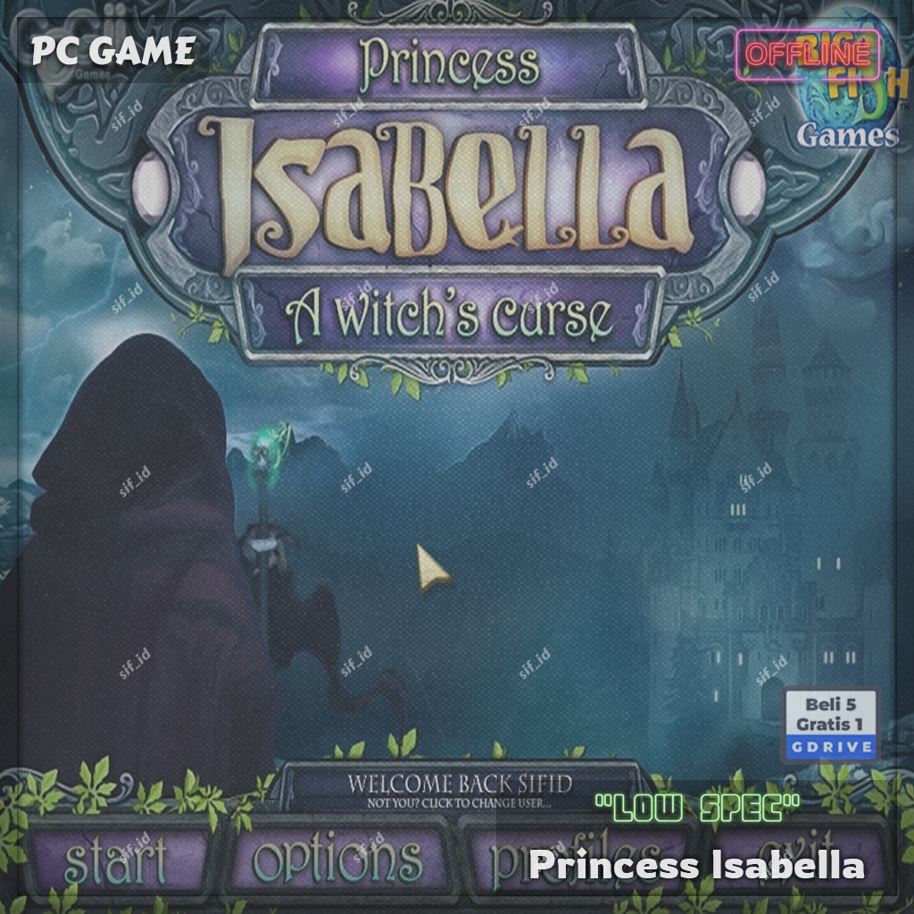 Jual Princess Isabella - A Witch's Curse - PC Game | Shopee Indonesia