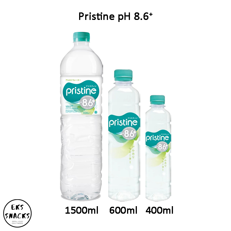 Jual Pristine Water pH8,6+ 400 ML [1 Box Isi 24 Pcs] | Shopee Indonesia