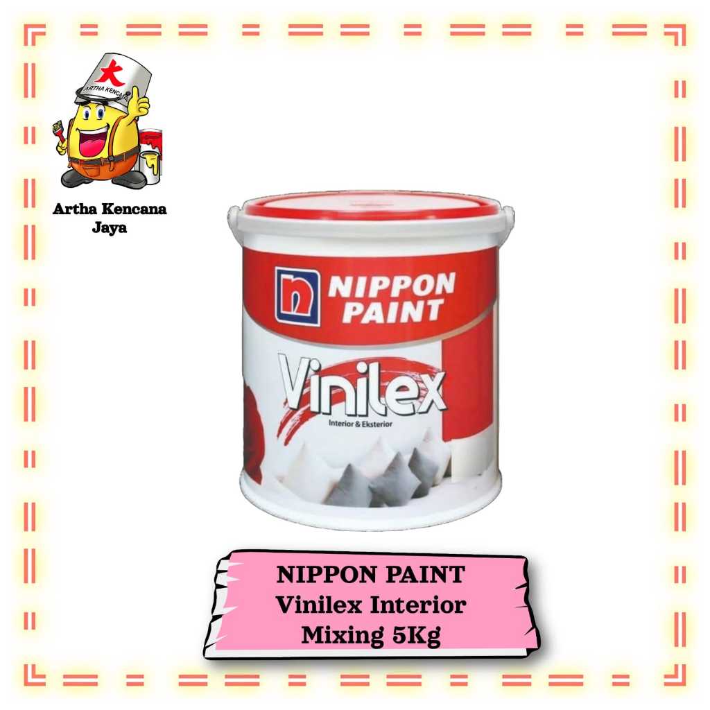 Jual NIPPON PAINT VINILEX INTERIOR 5KG ( MIXING ) | Shopee Indonesia