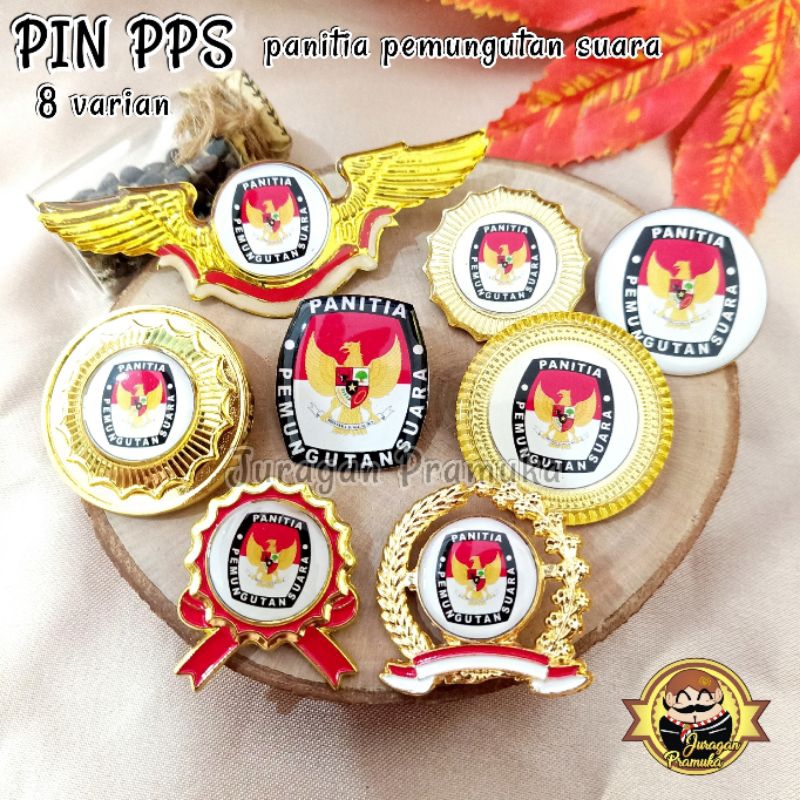 Jual PIN PPS 8 VARIAN ( PANITIA PEMUNGUTAN SUARA ) | Shopee Indonesia