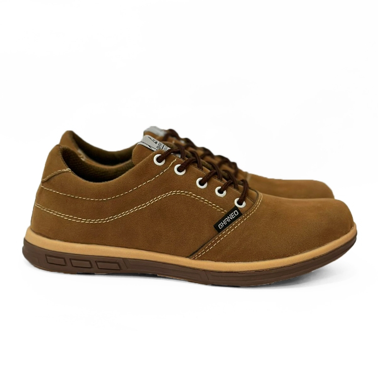 Jual Sepatu Pria Kulit Suede Ghaneo G-45 Kasual Kerja Santai Size 39-43 ...
