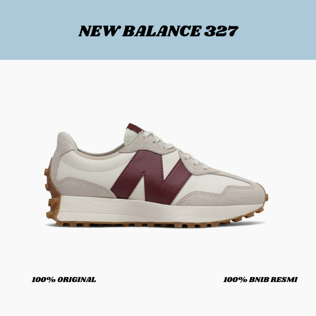 Jual New Balance 327 - Moonbeam / Timberwolf ( WS327KA ) | Shopee Indonesia