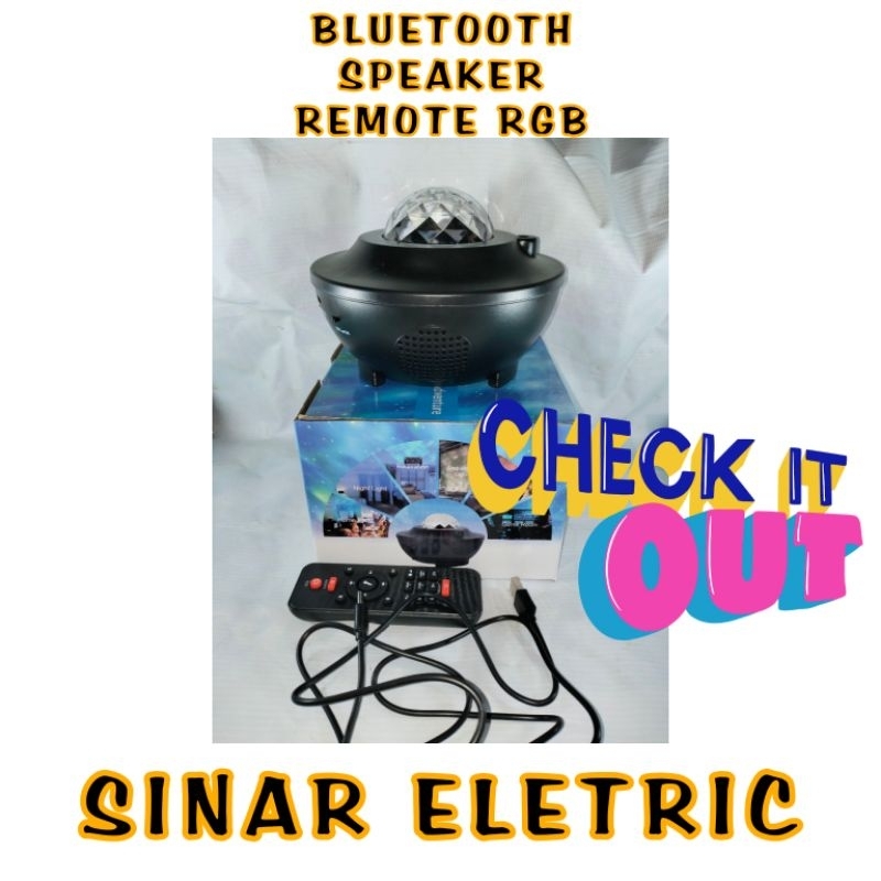 Jual SINAR ELETRIC - LAMPU PROYEKTOR WASEO DENGAN SPEAKER LANGIT MALAM ...