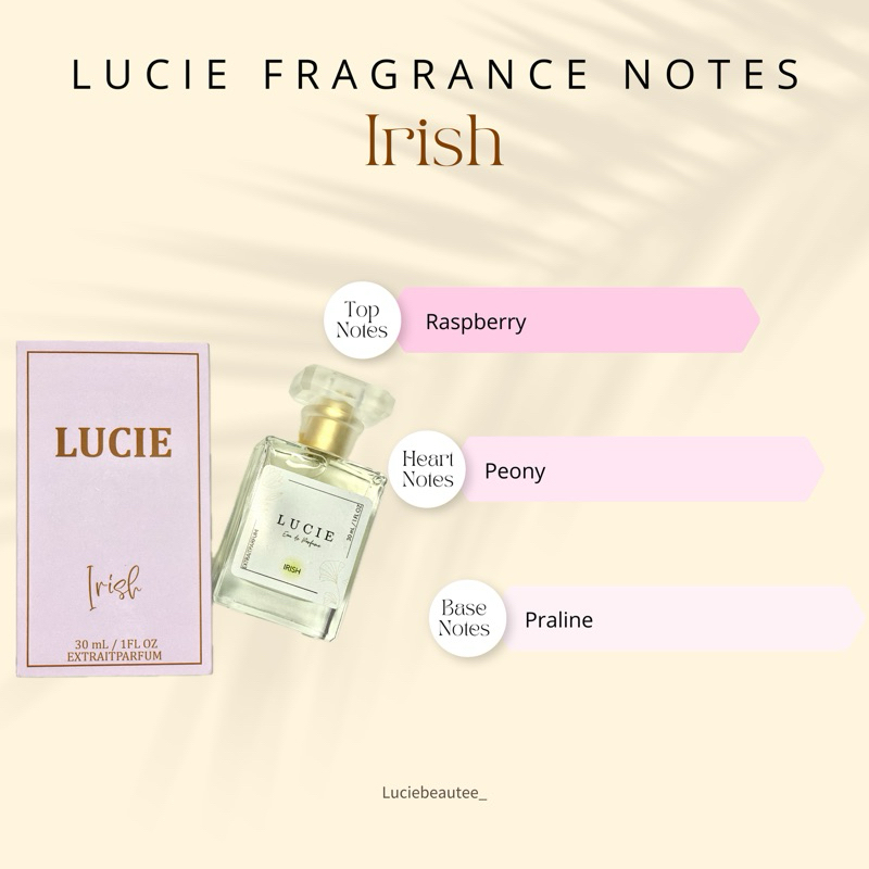 Jual [LUCIE] IRISH - EXTRAIT PARFUM | Shopee Indonesia