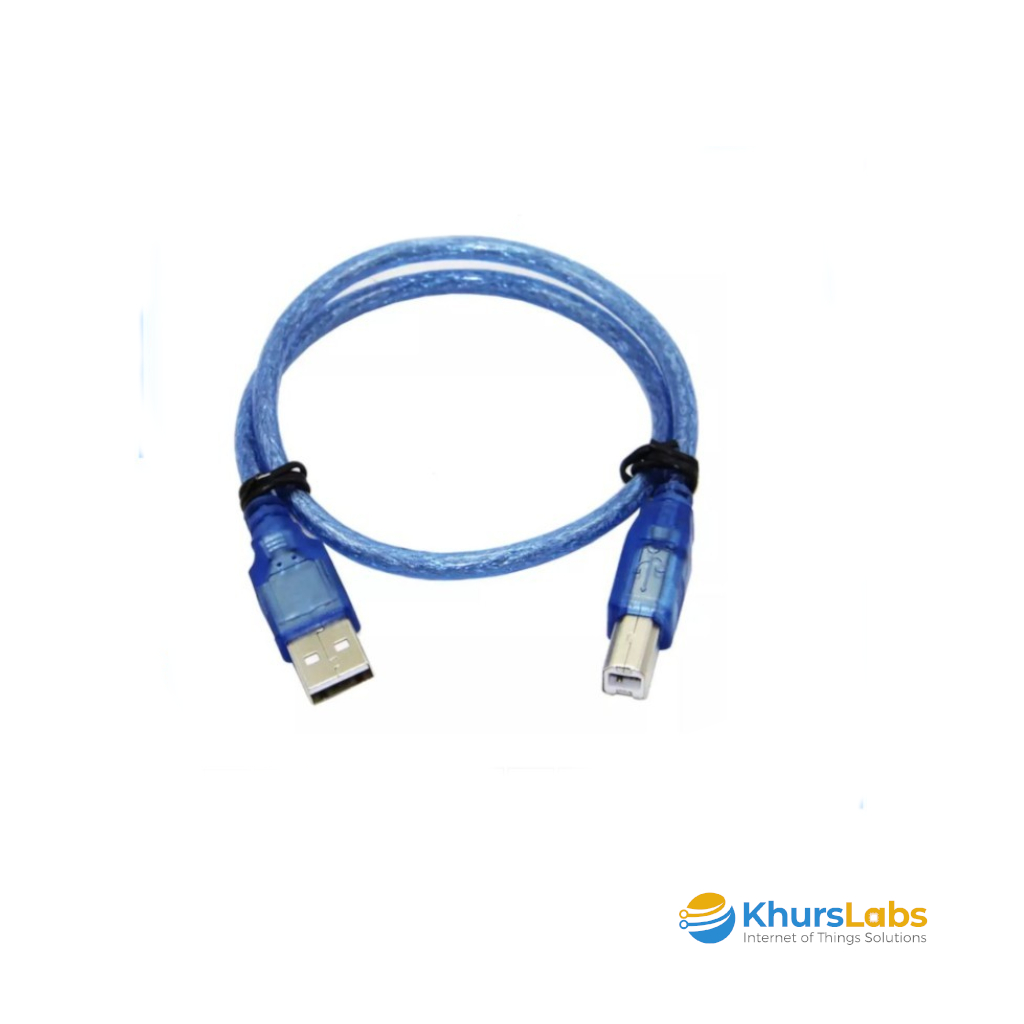 Jual USB 2.0 Cable Kabel DATA PRINTER TYPE A TO B MALE TO MALE | Shopee ...