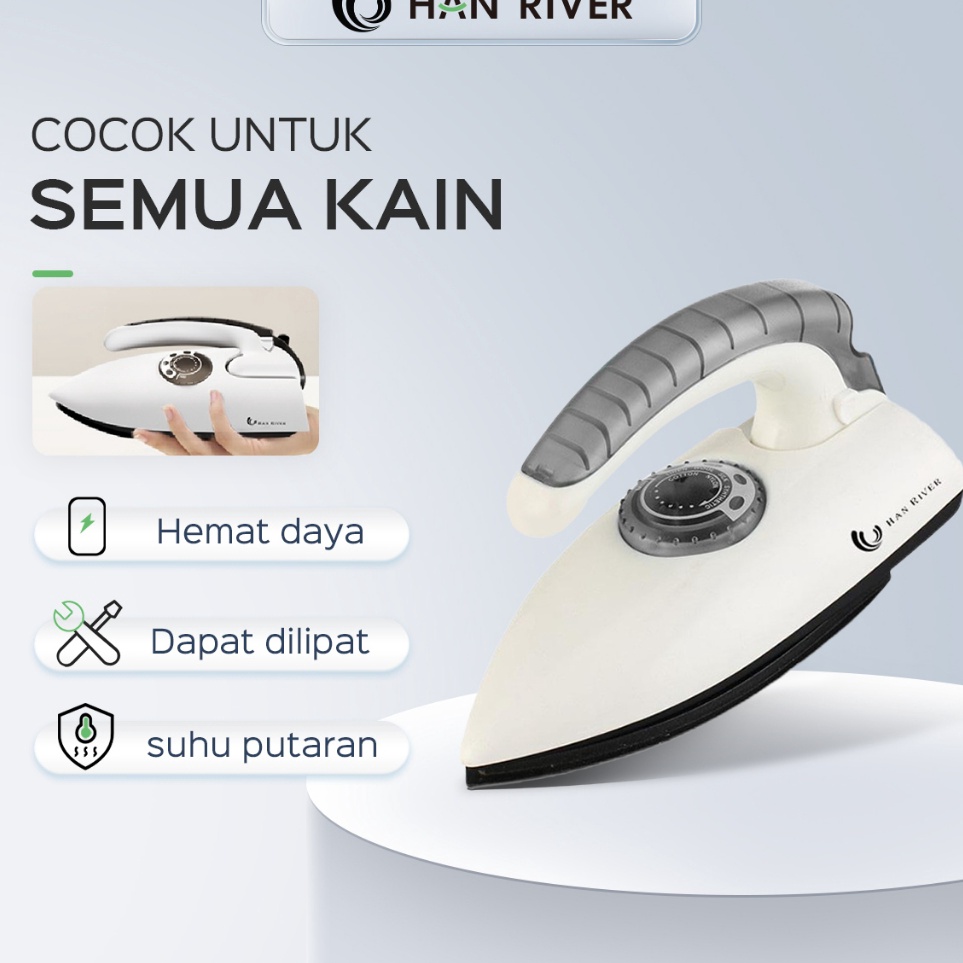 Jual Best Seller HAN RIVER Setrika Portabel HRYD1 untuk perjalanan mini ...