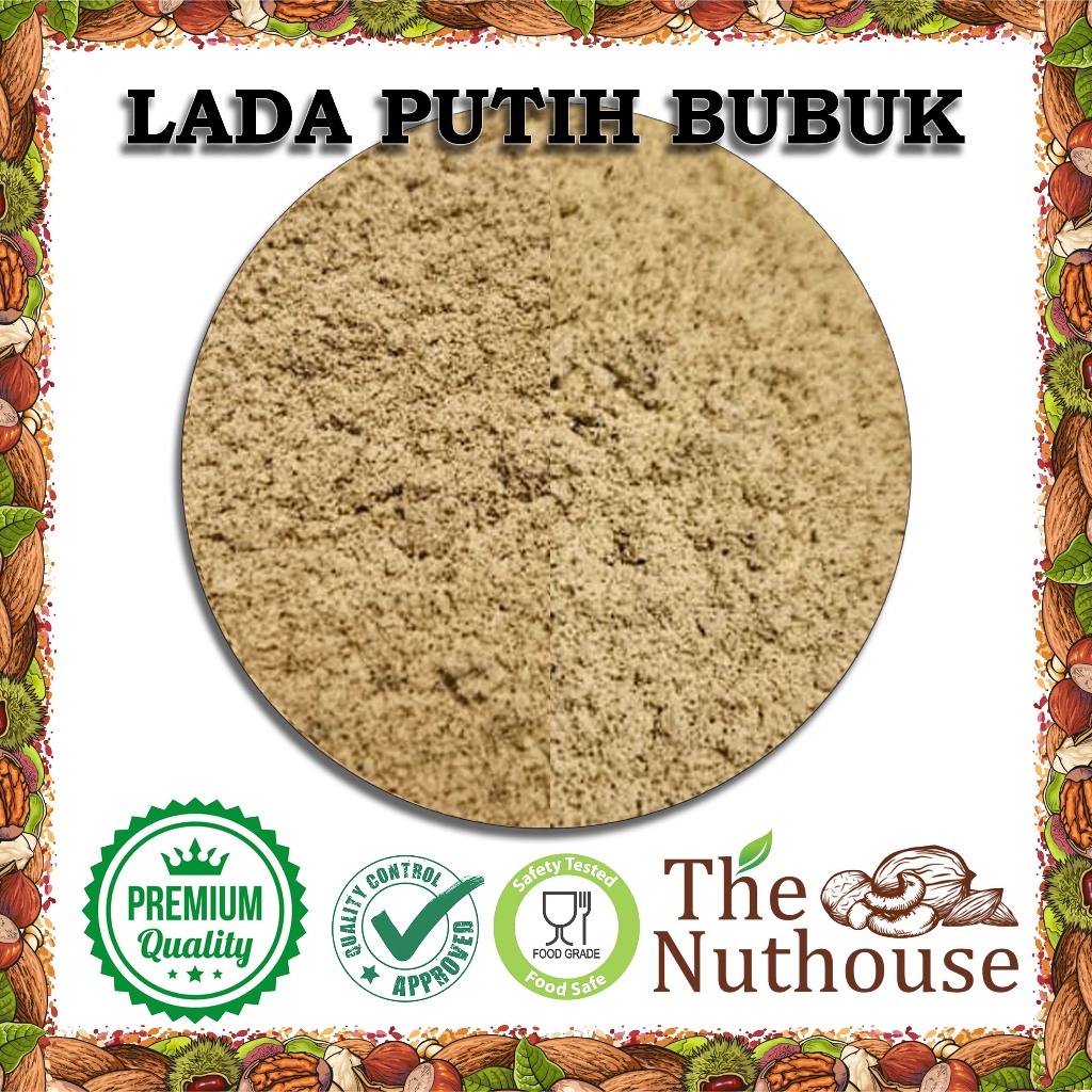 Jual 250gr Lada Putih Bubuk Murni / Pure White Pepper Powder [Premium ...