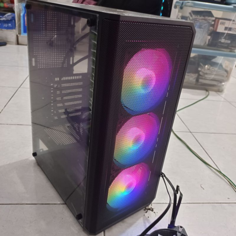 Jual NYK Casing PC Gaming Tartaros T70 ATX Free 3Fan RGB | Shopee Indonesia