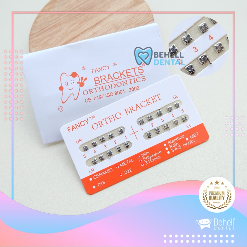 Jual BRACKET BEHEL METAL FANCY ORENS 0.22 HOOK 3 MINI • Kawat Gigi ...