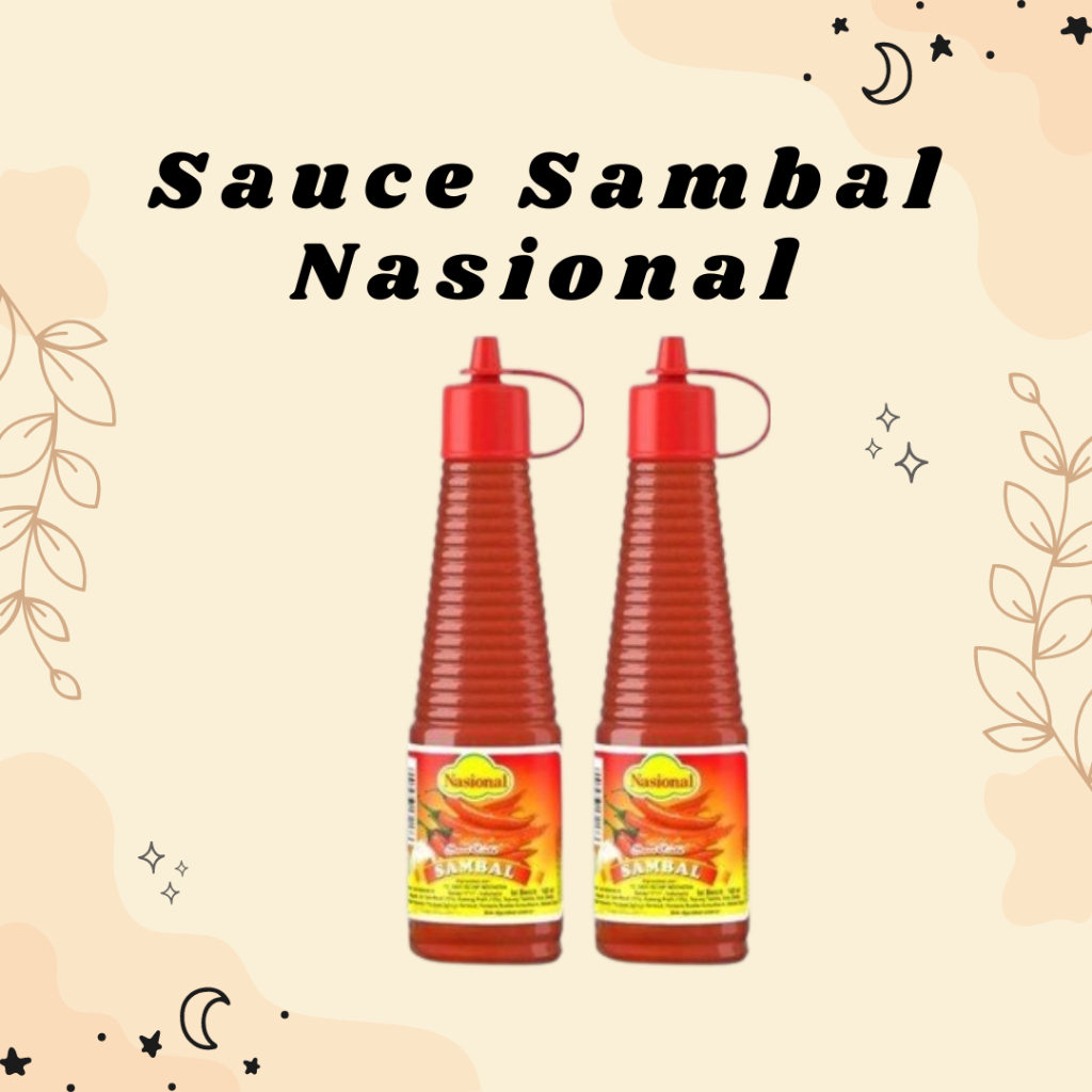 Jual Saos Sambal Nasional Botol / Saos Pedas 2 pcs x 135 ML | Shopee ...
