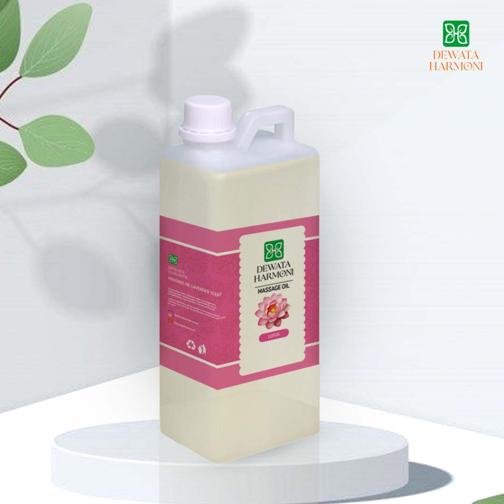 Jual Massage Oil SPA 1 liter - Minyak Pijat Bali Aroma Lotus | Shopee Indonesia