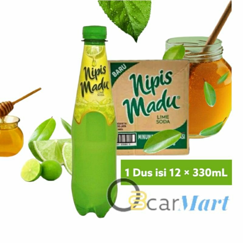Jual NIPIS MADU Lime Soda 1 Dus isi 12 Botol dari Mayora | Shopee Indonesia