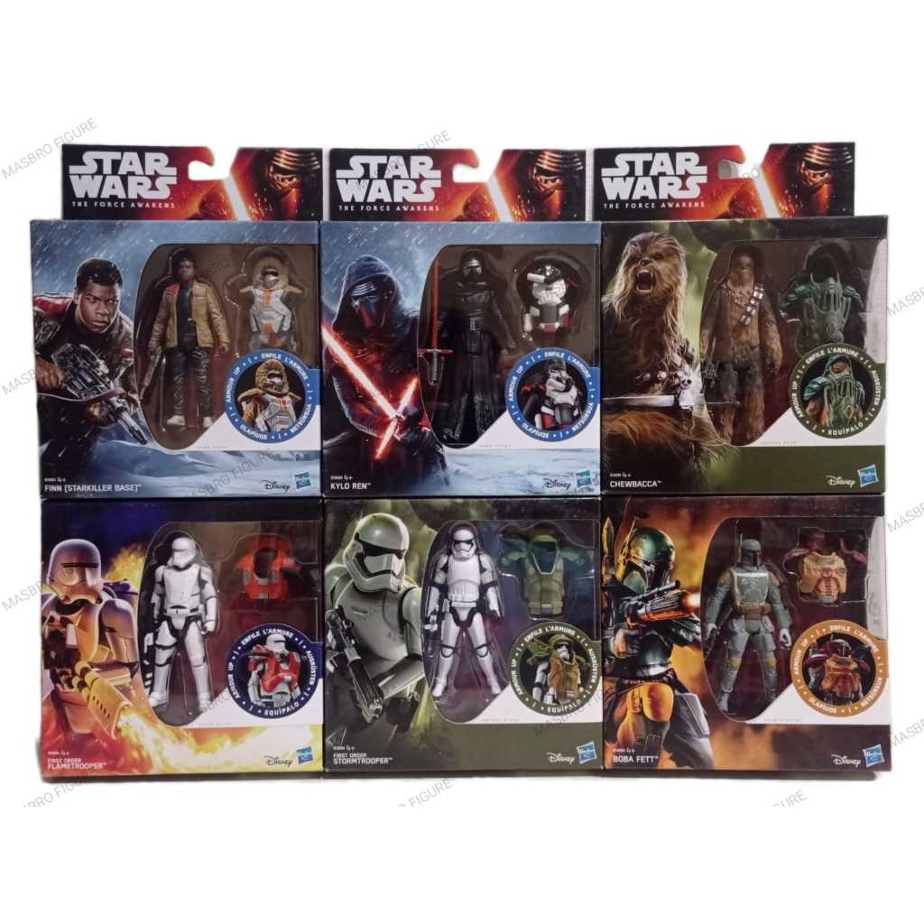 Jual Hasbro Star Wars The Force Awakens Armor First Order Action Figure ...