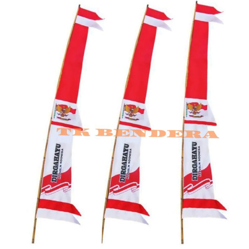 Jual Bendera umbul umbul Jumbo Dirgahayu | Shopee Indonesia