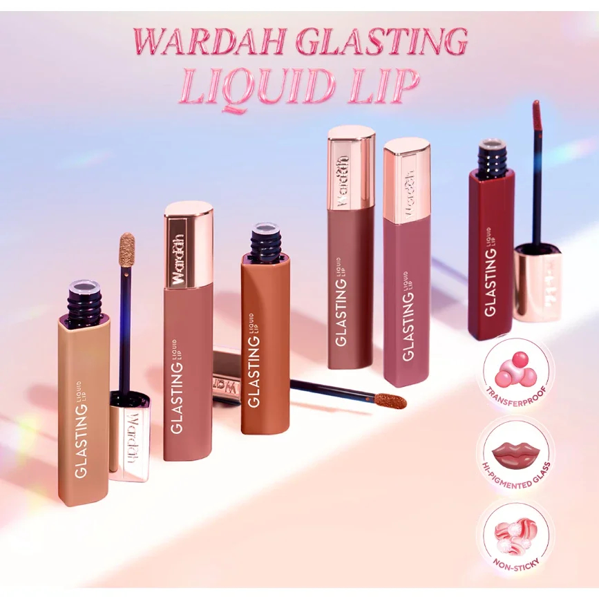 Jual WARDAH Glasting Liquid Lip matte | Shopee Indonesia