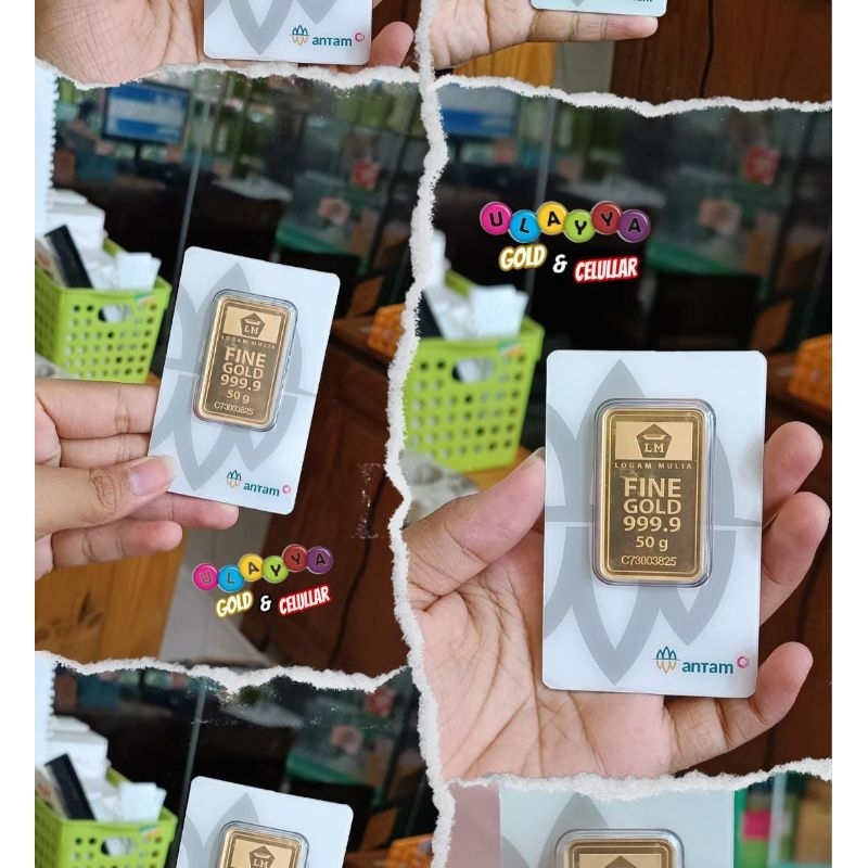 Jual Jual Emas Antam 50gram Emas | Shopee Indonesia