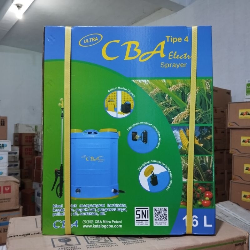 Jual Tangki Cba Electric Sprayer Tipe 4 Kapasitas 16 Liter Air | Shopee Indonesia