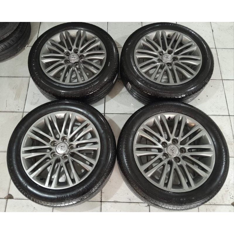 Jual Velg pelek variasi mobil Second replika camry R 17 inova alphard ...