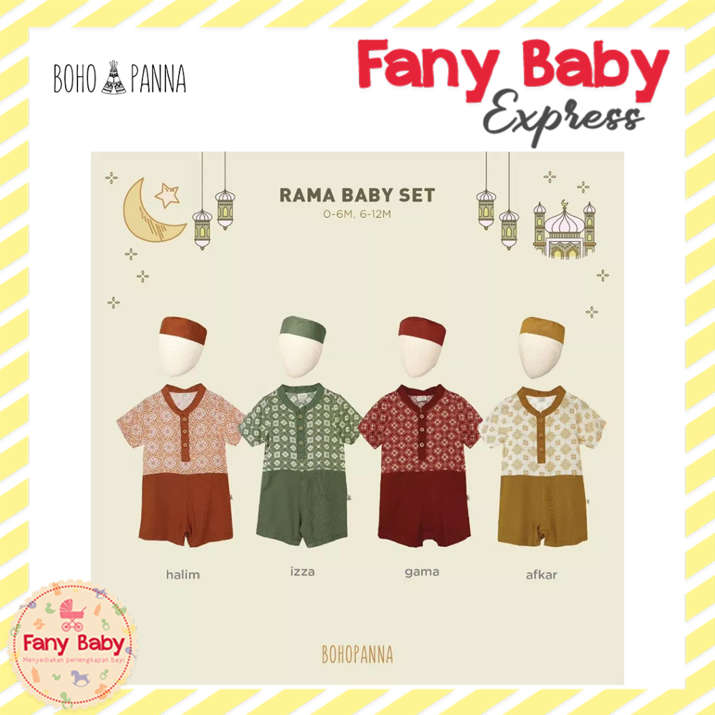 Jual BOHOPANNA - RAYA COLLECTION - RAMA BABY SET | Shopee Indonesia