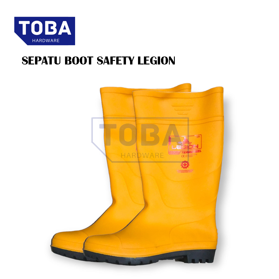 Jual TOBA SEPATU BOOT SAFETY LEGION/ SEPATU SAFETY/ SEPATU BOOT/ SEPATU ...