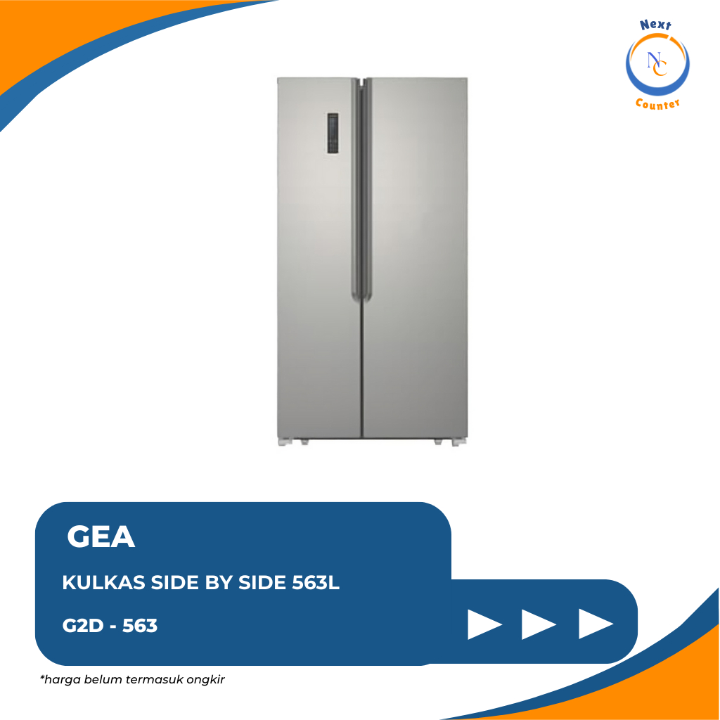 Jual GEA KULKAS LEMARI PENDINGIN REFRIGERATOR FRIDGE SIDE BY SIDE G2D ...