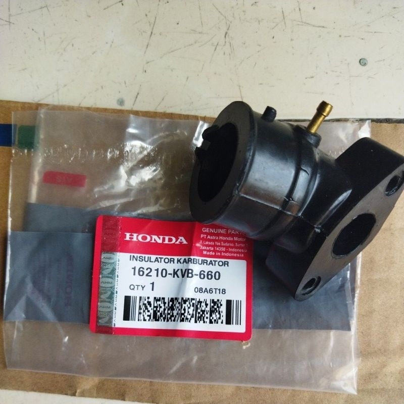Jual Manipul Manipol Intake Insulator Karburator Honda Vario 110 Lama CW KVB | Shopee Indonesia