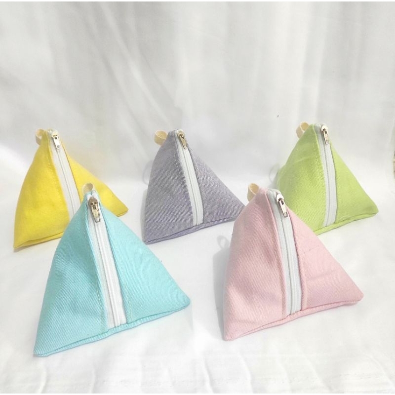 Jual Pouch Lucu / Pouch Segitiga / Coin Pouch / Triangle Pouch | Shopee ...